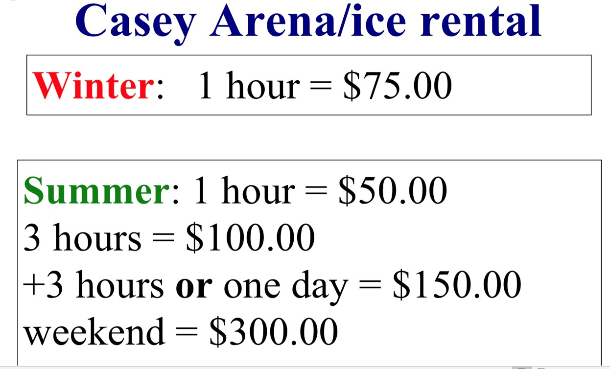 Arena – Township of Casey